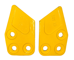 Mini Digger Bucket Side Plates (set of 2)
